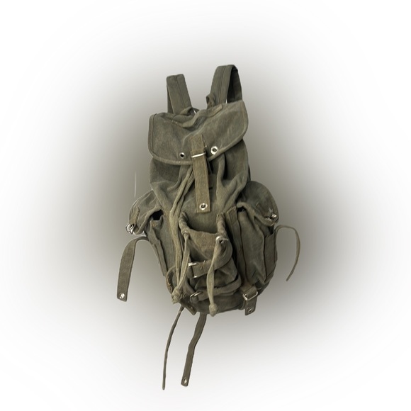 Source Unknown | Bags | Military Style Backpack Vintage | Poshmark